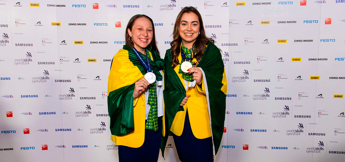 Senac faz história e leva ouro na WorldSkills 2024